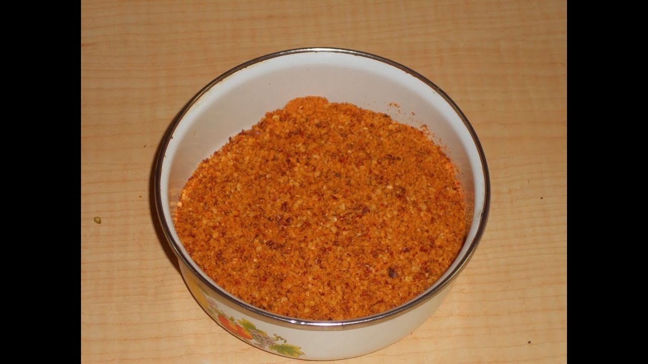 Idly Karam Podi - YouTube