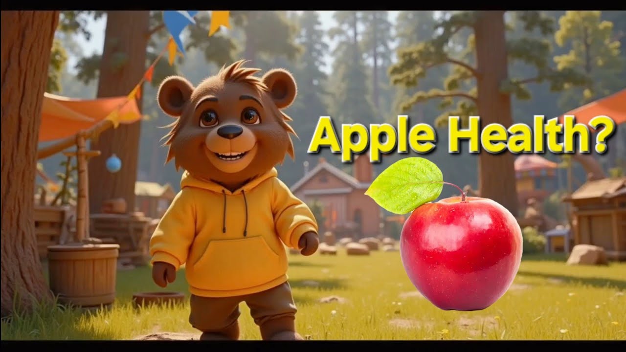 🍎 Bear’s APPLE DISCOVERY! 🐻 Healthy Secrets for Kids | Nutrition ...