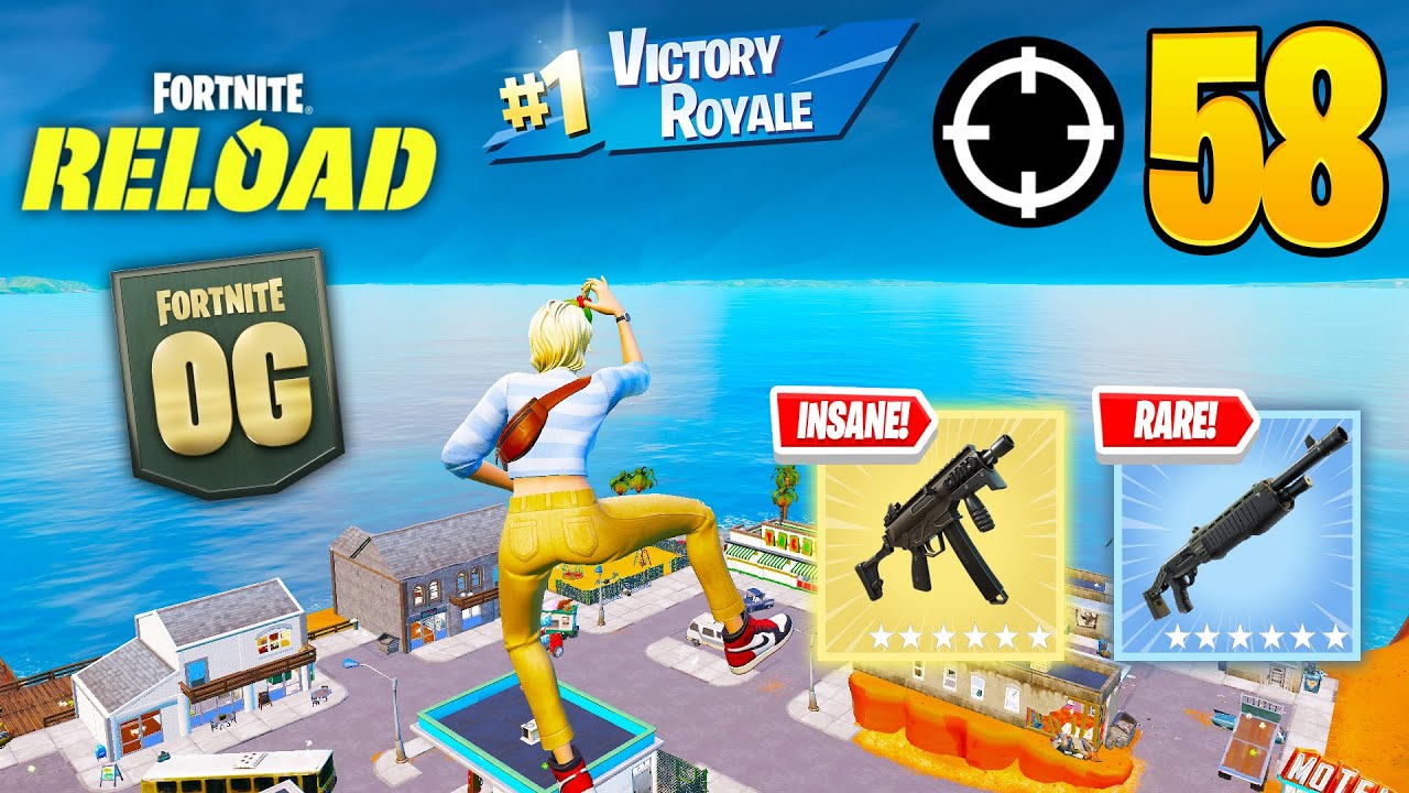 58 Elimination Solo Vs Squads Reload "Zero Build" Gameplay Wins (NEW ...