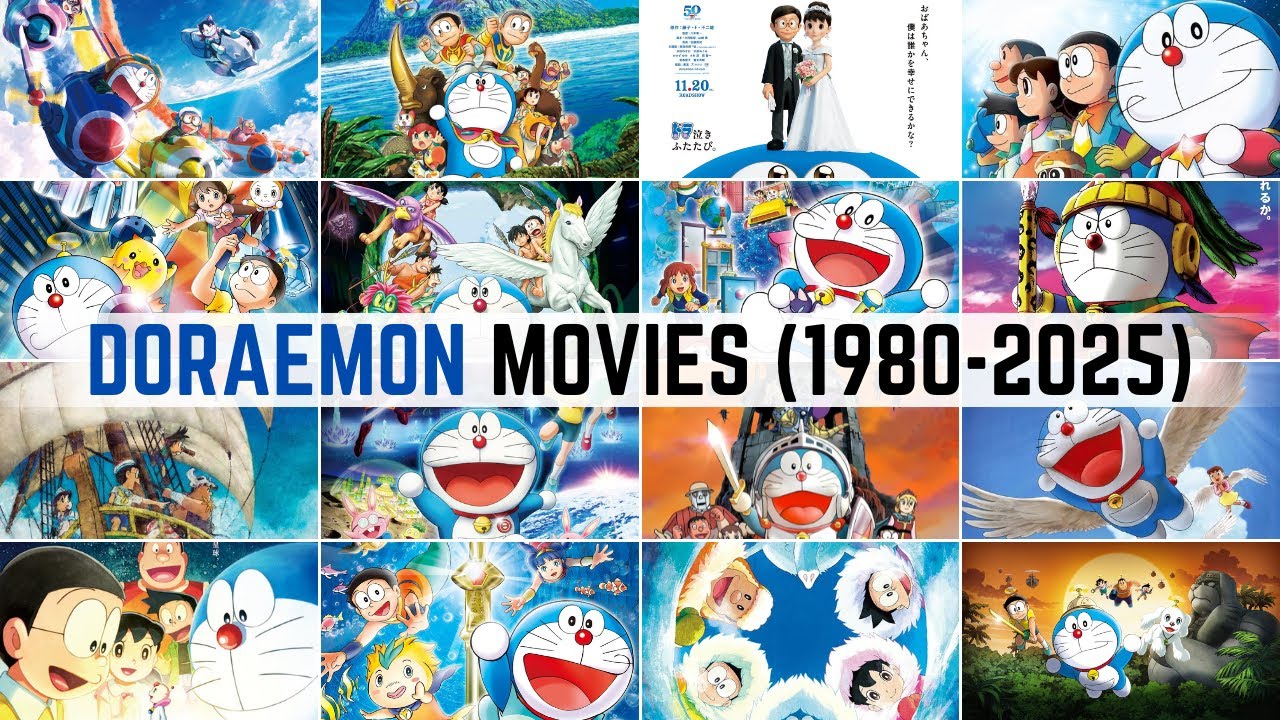 Doraemon All Movies List (1980-2025) | Doraemon Hits And Flops Movies ...
