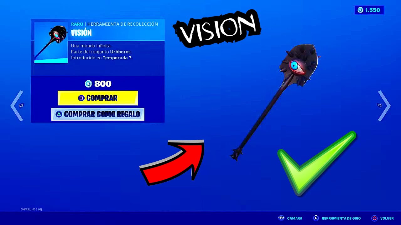 PICO VISIÓN EN LA NUEVA TIENDA FORTNITE TEMPORADA 4 CAPITULO 2 - YouTube