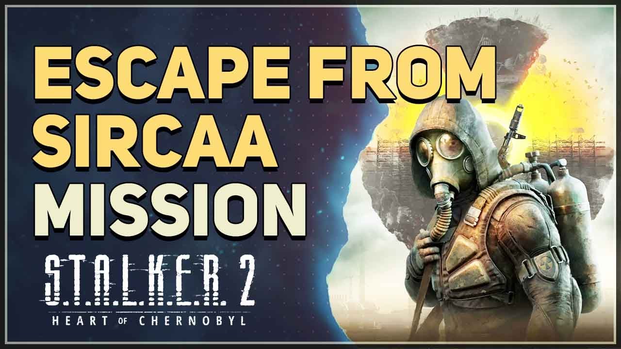 Escape from SIRCAA STALKER 2 Heart of Chornobyl - YouTube