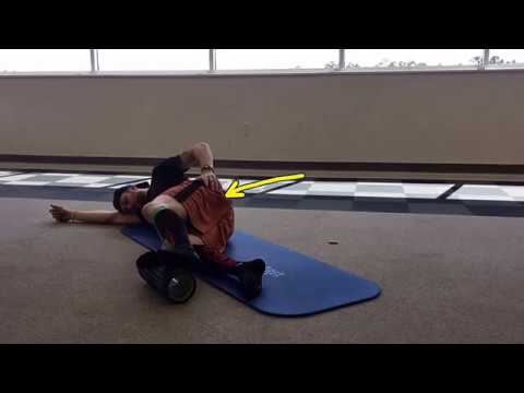 Band Clamshell (foot elevated) - YouTube