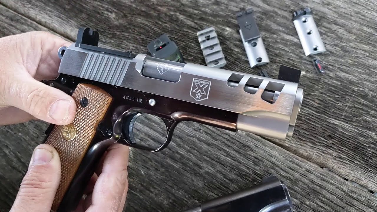COLT 1911 Upgrade by Accuracy X - YouTube