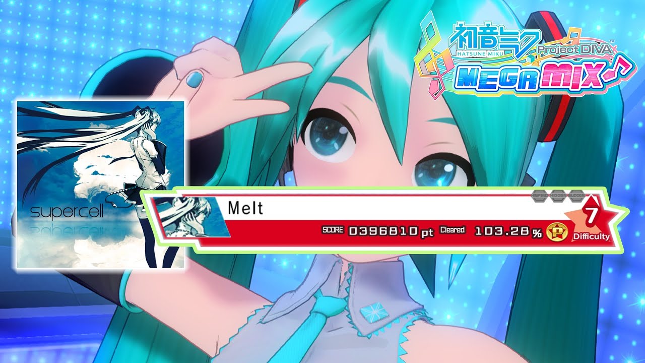 Melt [Extream] | Hatsune Miku: Project DIVA Mega Mix+ (Steam ver ...