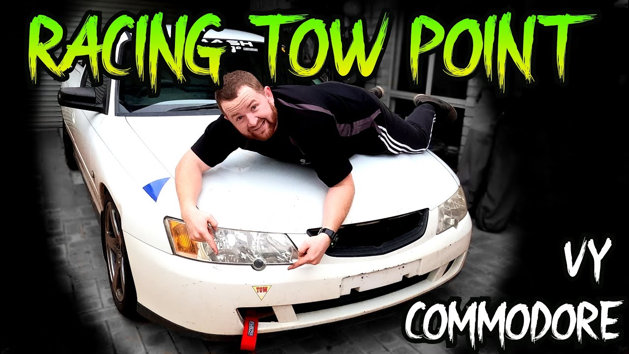 VY Budget Drifter // Tow Strap Install HOW TO - YouTube