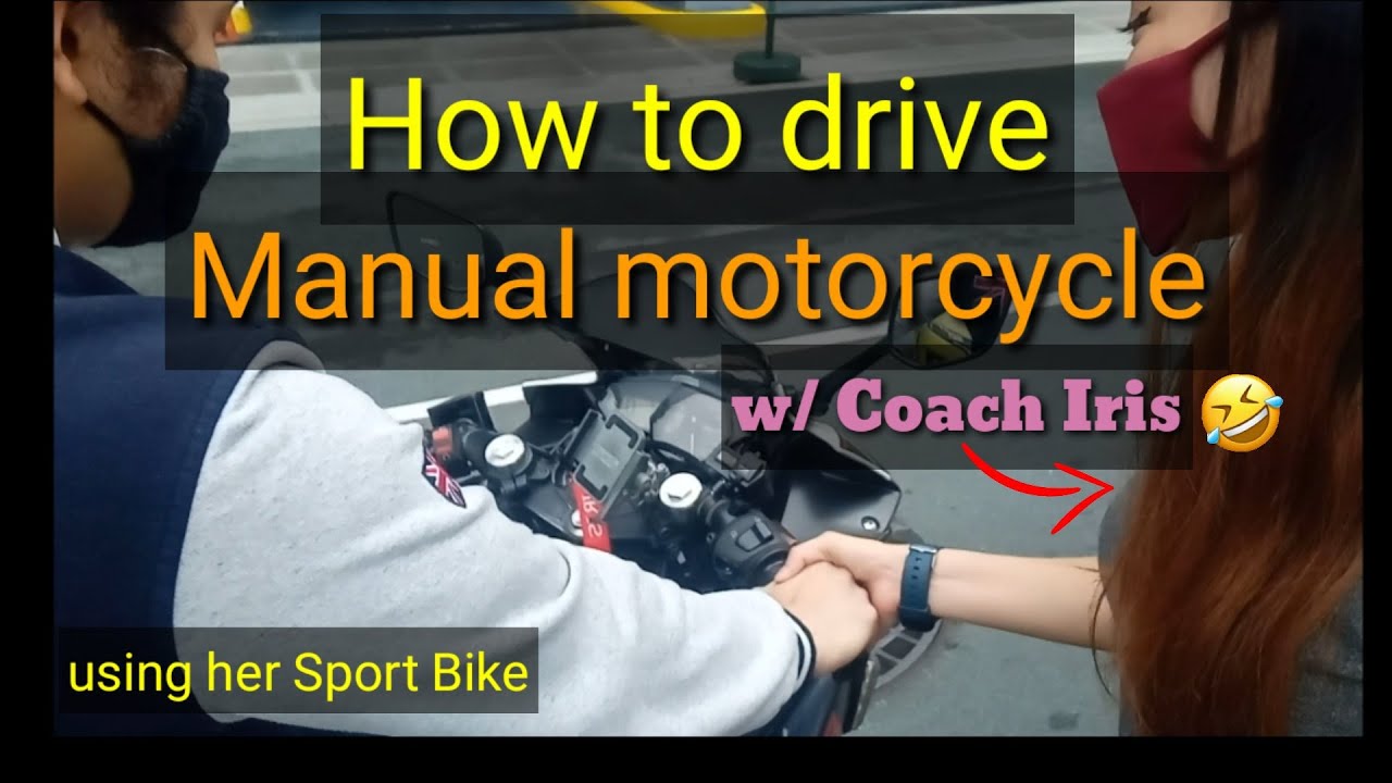 Teaching HIM, How to drive my Manual Motorcycle - YouTube