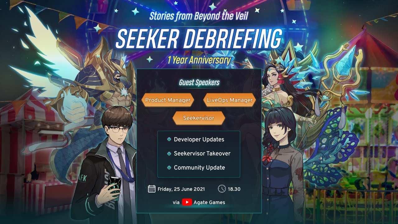 Code Atma 1st Anniversary "Seeker Debriefing" - YouTube