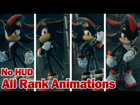 Shadow Generations - Sonic Movie 3 DLC All Rank Animations (No HUD ...