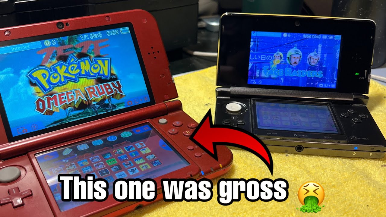 Modding an Old 3DS and a New 3DS - YouTube