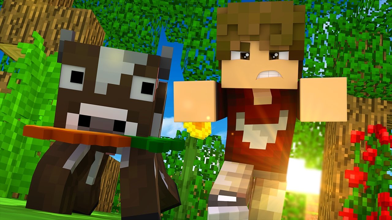 BABY BULL RAMPAGE! - Parkside EP14 Season 6 (Minecraft Roleplay) - YouTube