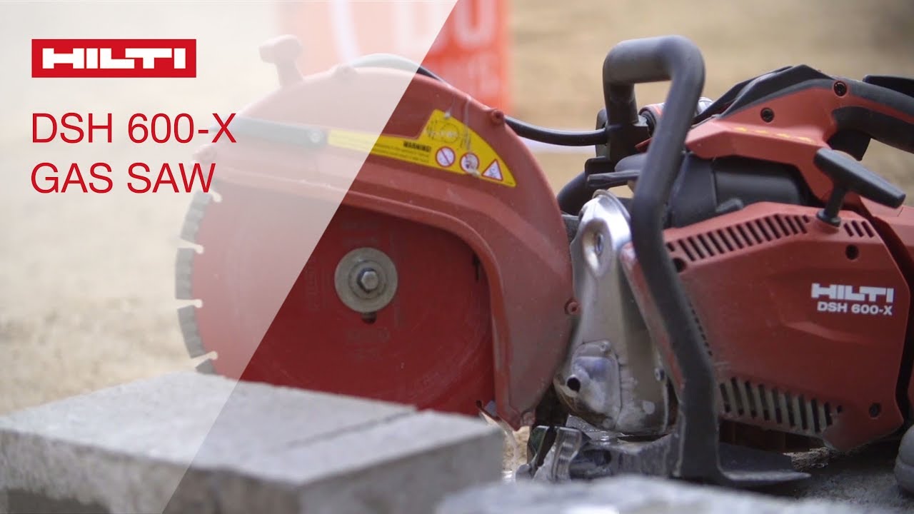 OVERVIEW of DSH 600-X Handheld Gas Saw - YouTube
