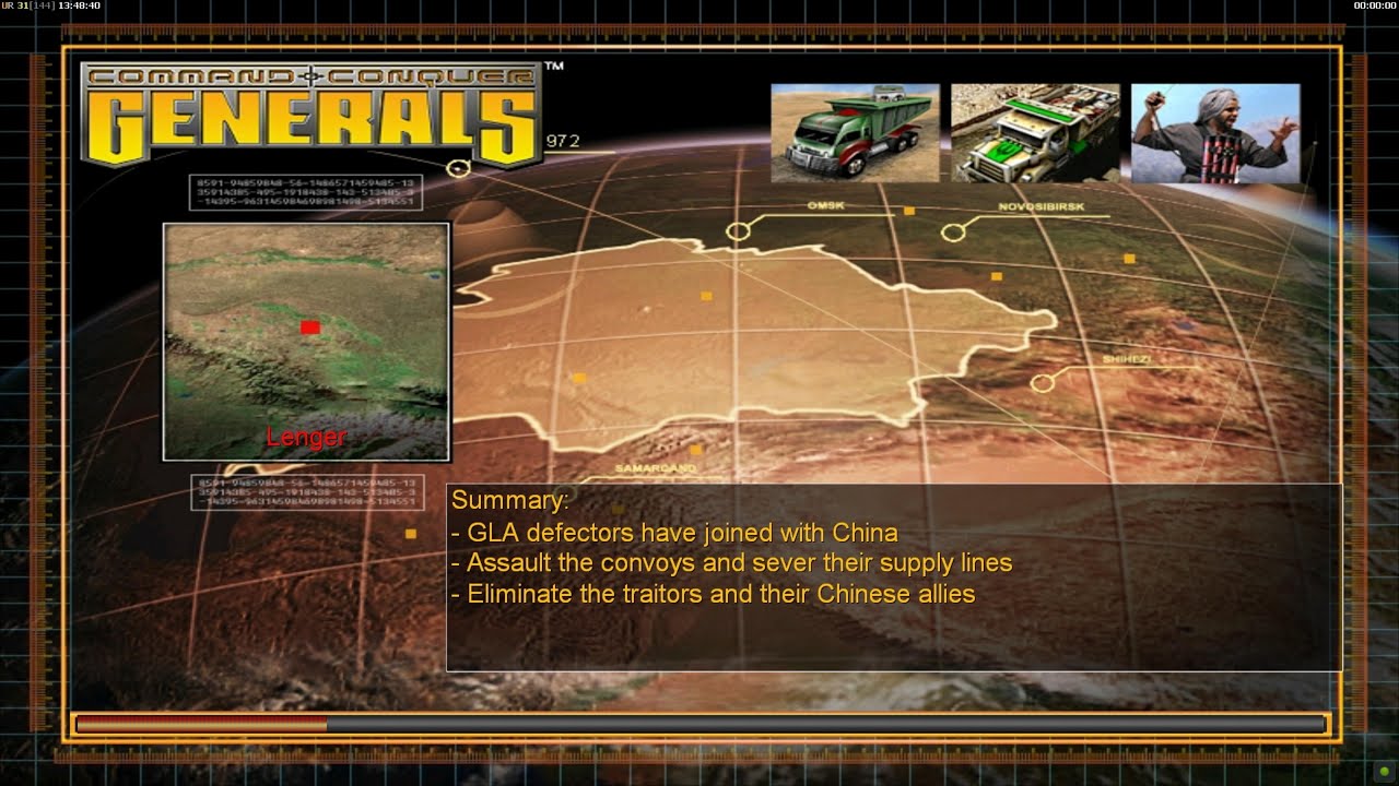 Splinter Cell Controlled Region - GLA - M6 | C&C: Generals [Brutal ...