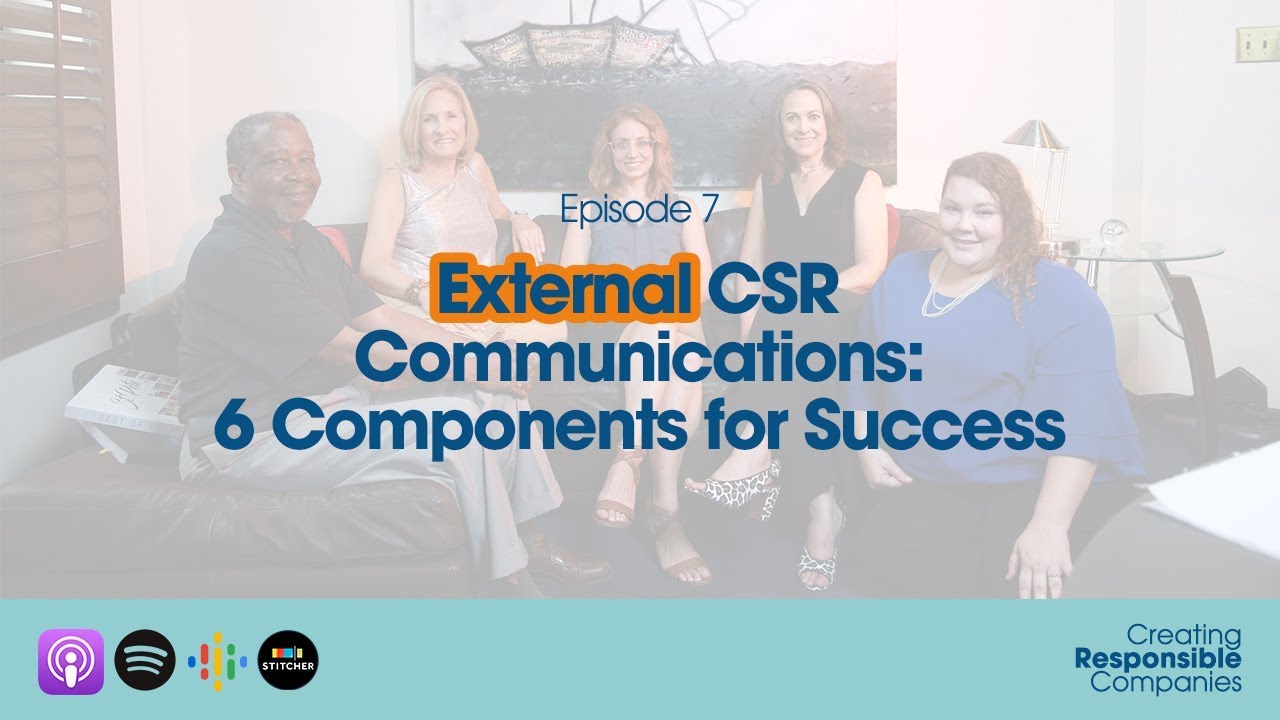 007: External CSR Communications: 6 Components for Success - YouTube