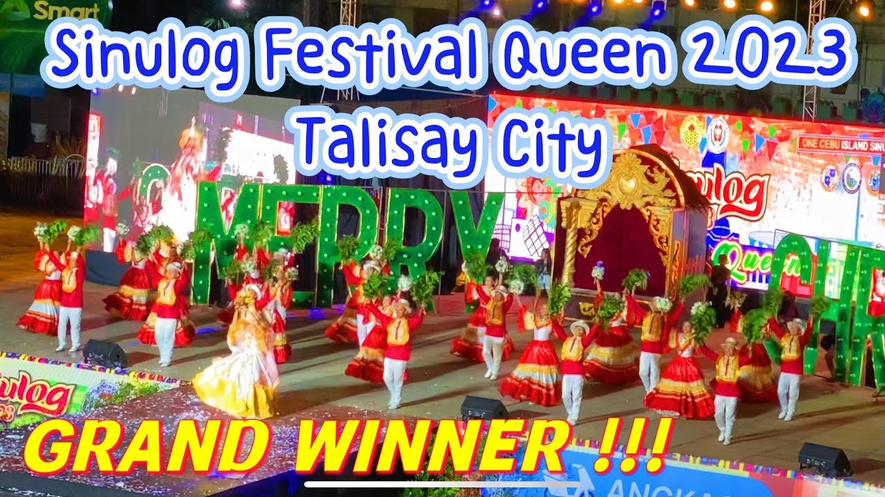 Sinulog Festival Queen 2023 Talisay City GRAND WINNER | Sinulog Queen ...