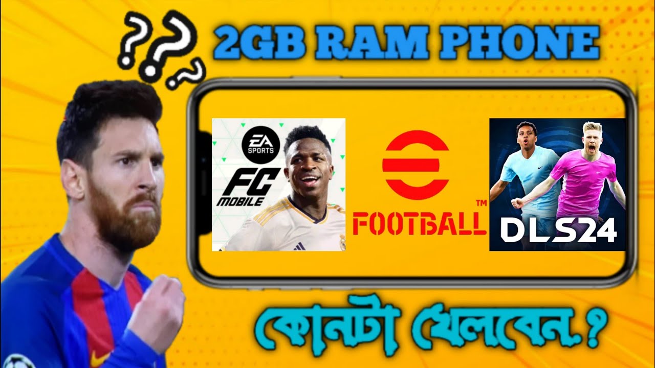 2gb ram mobile football game - YouTube