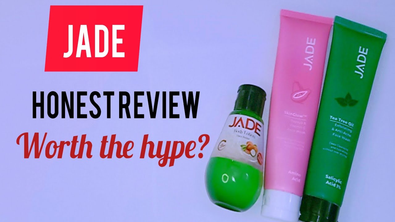 JADE PRODUCTS HONEST REVIEW | JADE SKIN CARE PRODUCTS #facewash - YouTube