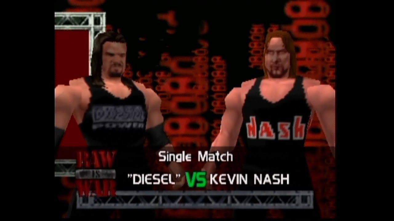 WWF No Mercy - Project Outsider 98 - "Diesel" vs. Kevin Nash (N64 ...