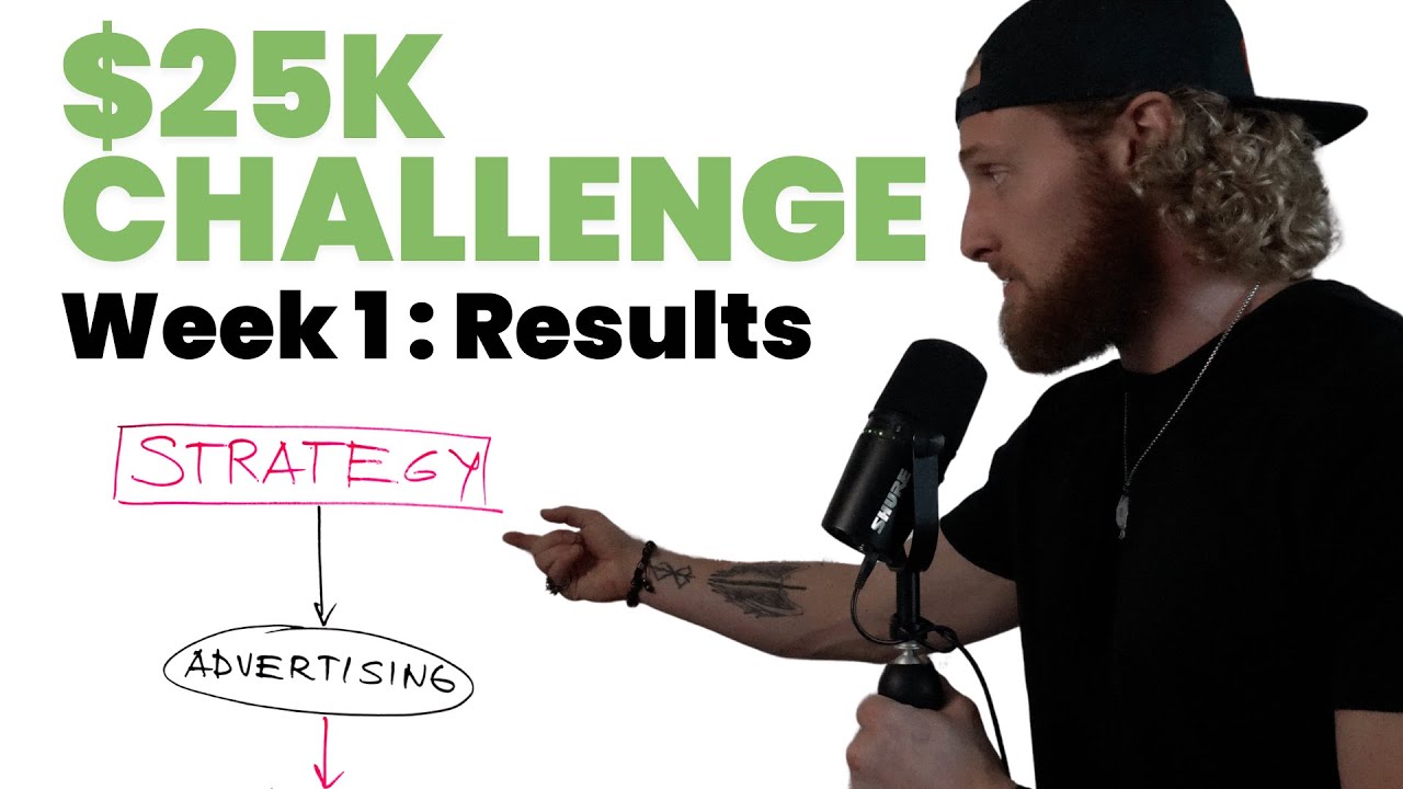 (The $25k Challenge) Week 1 Recap: Change of Plans - YouTube
