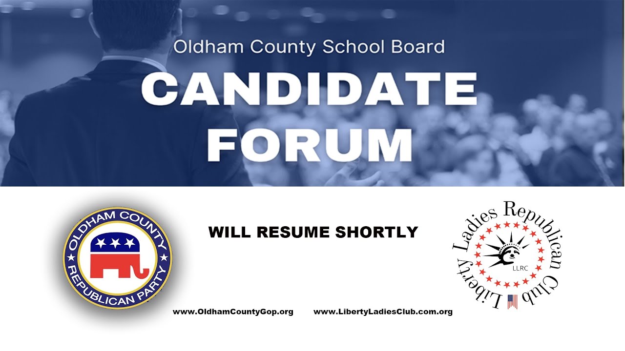 Oldham County School Board Candidate Forum October 13 2022 - YouTube