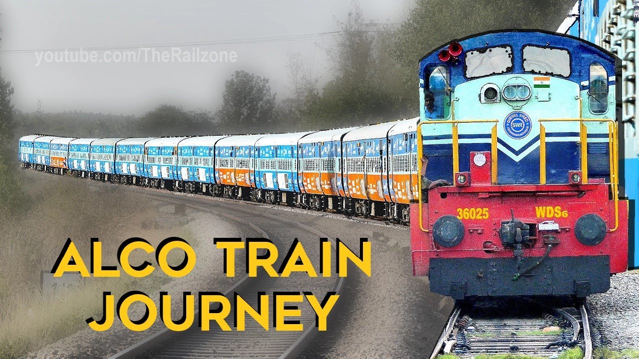 ALCO Train Journey | Karnataka | Diesel Train Videos - YouTube