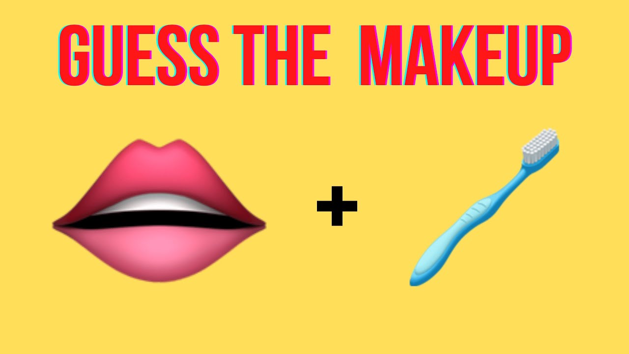 Guess The Makeup By Emoji 💄 Emoji Quiz Challenge - YouTube