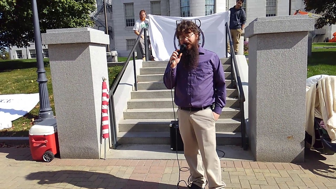 John Rasmussen - Rally to Denounce Political Violence - YouTube