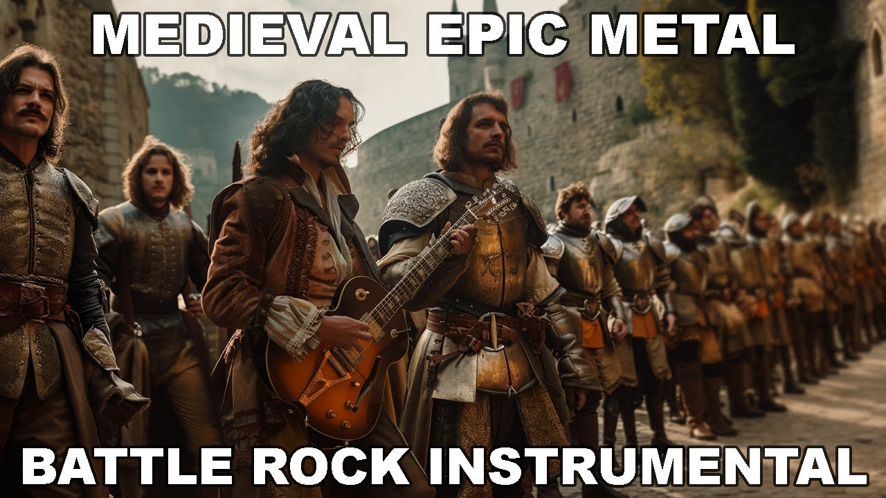 Medieval Epic Metal 🎵 Warrior Chanting Folk Rock Battle Instrumental ...