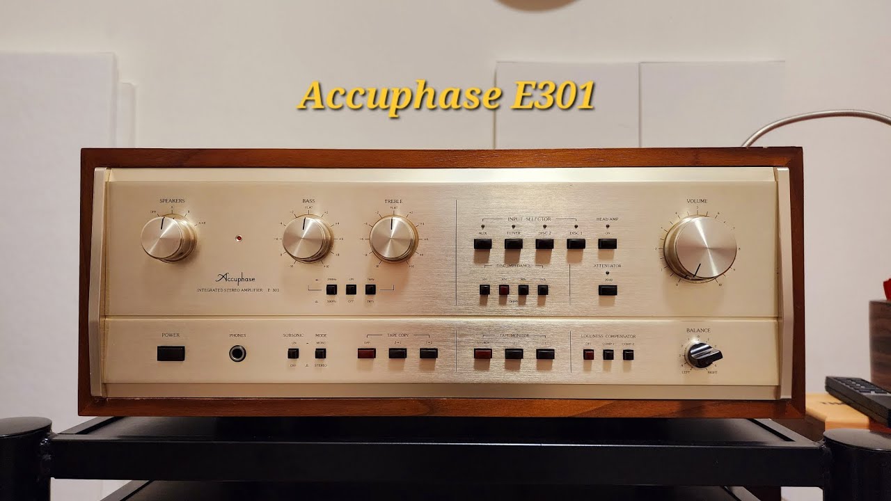 #Accuphase E 301 - YouTube