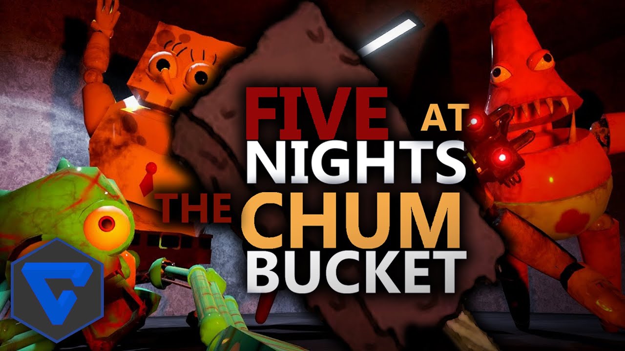 Five Nights At The Chum Bucket : Bob Esponja Esta Poseido ! Noche 1 ...