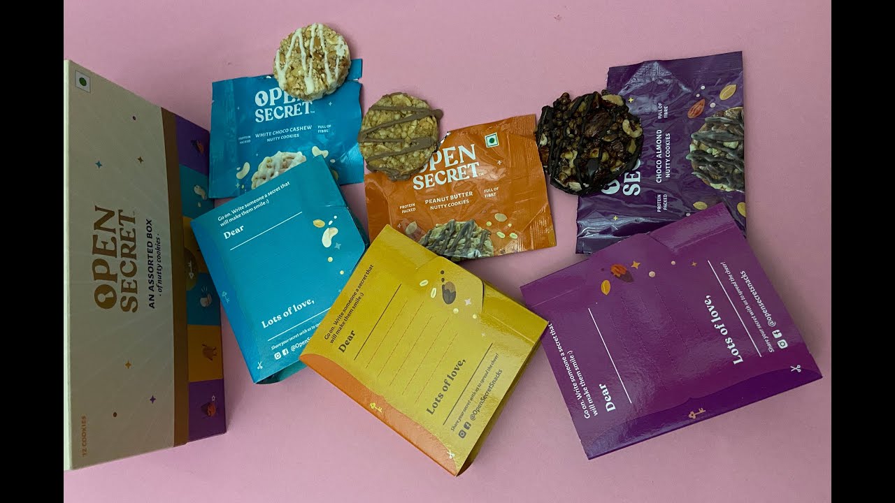Open Secret-Healthy Cookies - YouTube
