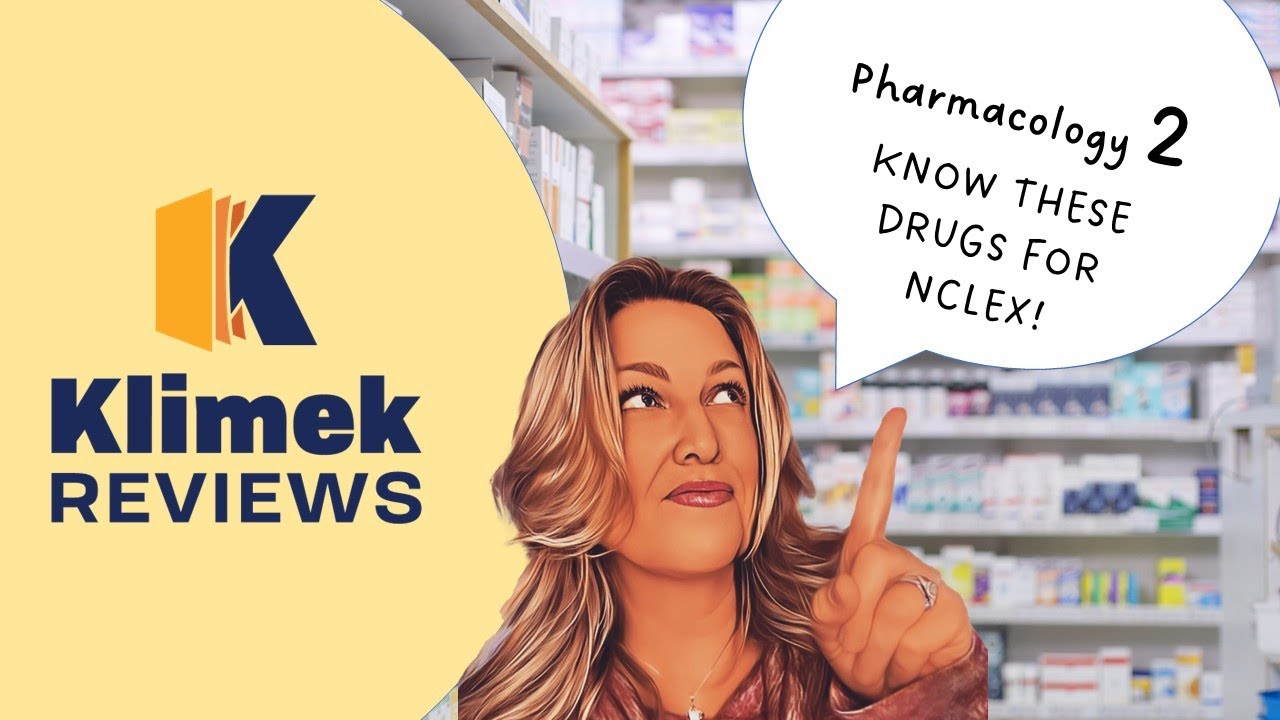 KNOW YOUR DRUGS FOR NCLEX #2 - YouTube