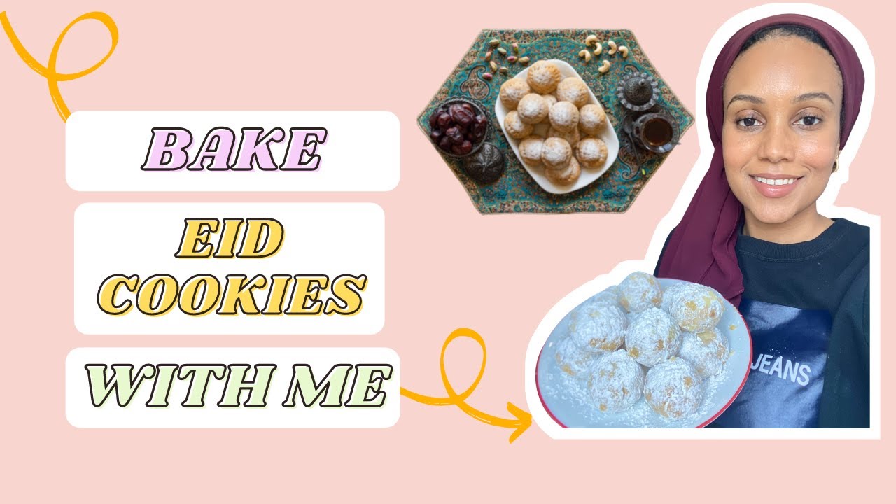 How to Bake Sudanese Eid Cookies | Kahk Recipe - YouTube