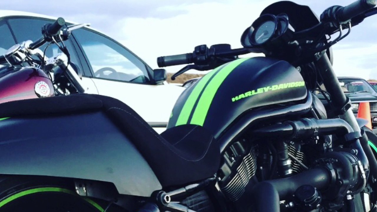 V-rod nightrod turbo 240hp Ride along - YouTube