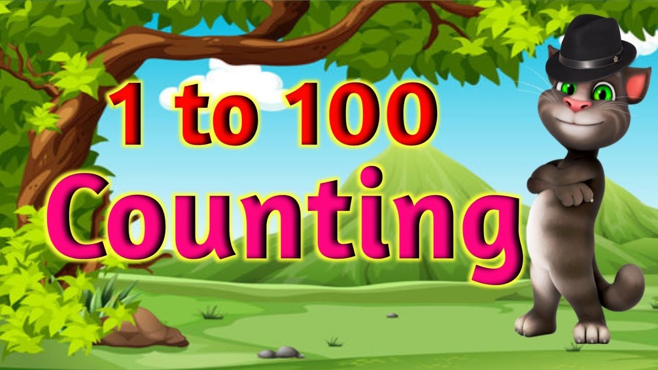 1 to 100 counting, One to Hundred counting, Counting| - YouTube