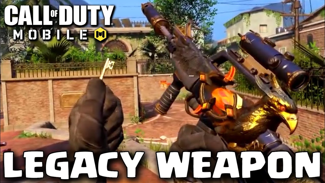 The 1st LEGACY WEAPON in CoD Mobile - YouTube