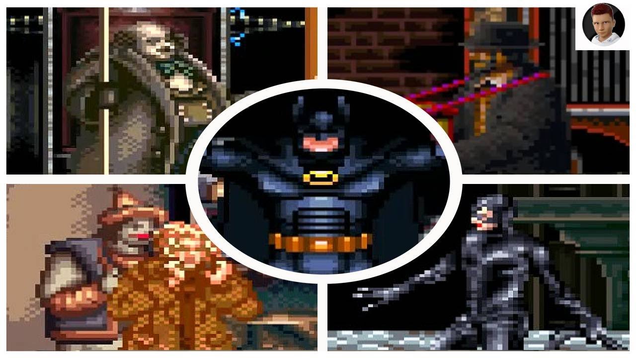 Batman Returns (SNES) All Bosses + Ending - YouTube