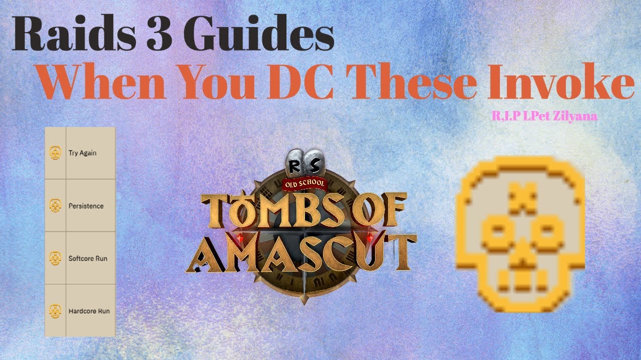 [2022] OSRS DON'T disconnect in TOA or Wipe | Raid 3 TOA Guides and ...