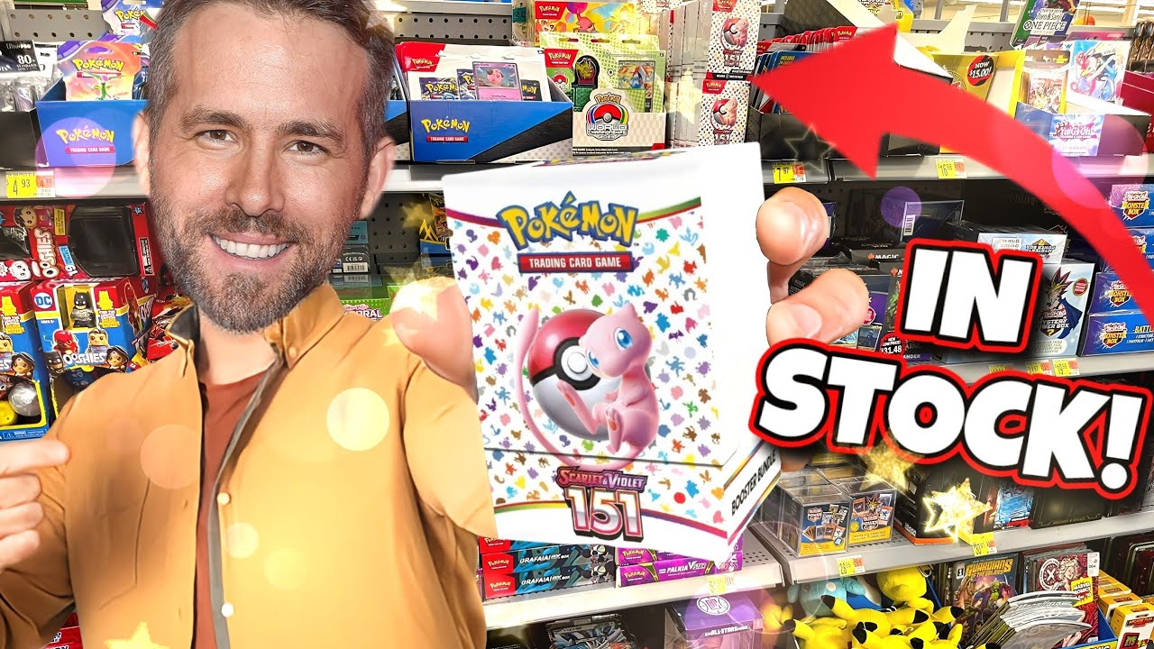 WALMART RESTOCK | 151 Booster Bundles ARE BACK! - YouTube
