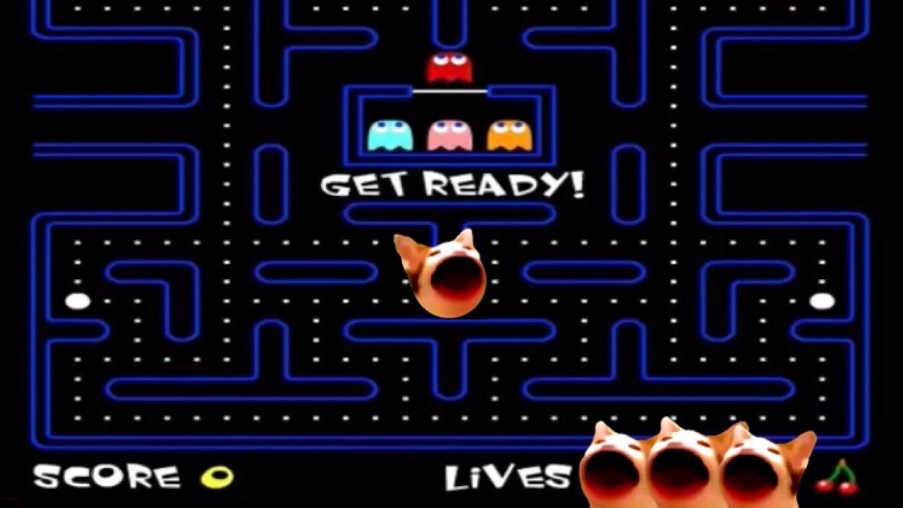 Pop Cat Pac Man - YouTube