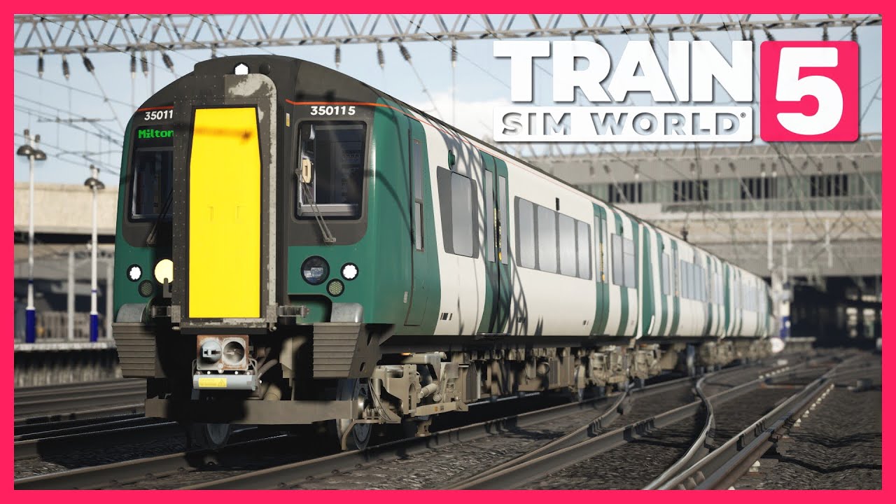 【LIVE】Wembley Madness イギリスで最も忙しい路線 WCML / Train Sim World 5 eps.47 ...