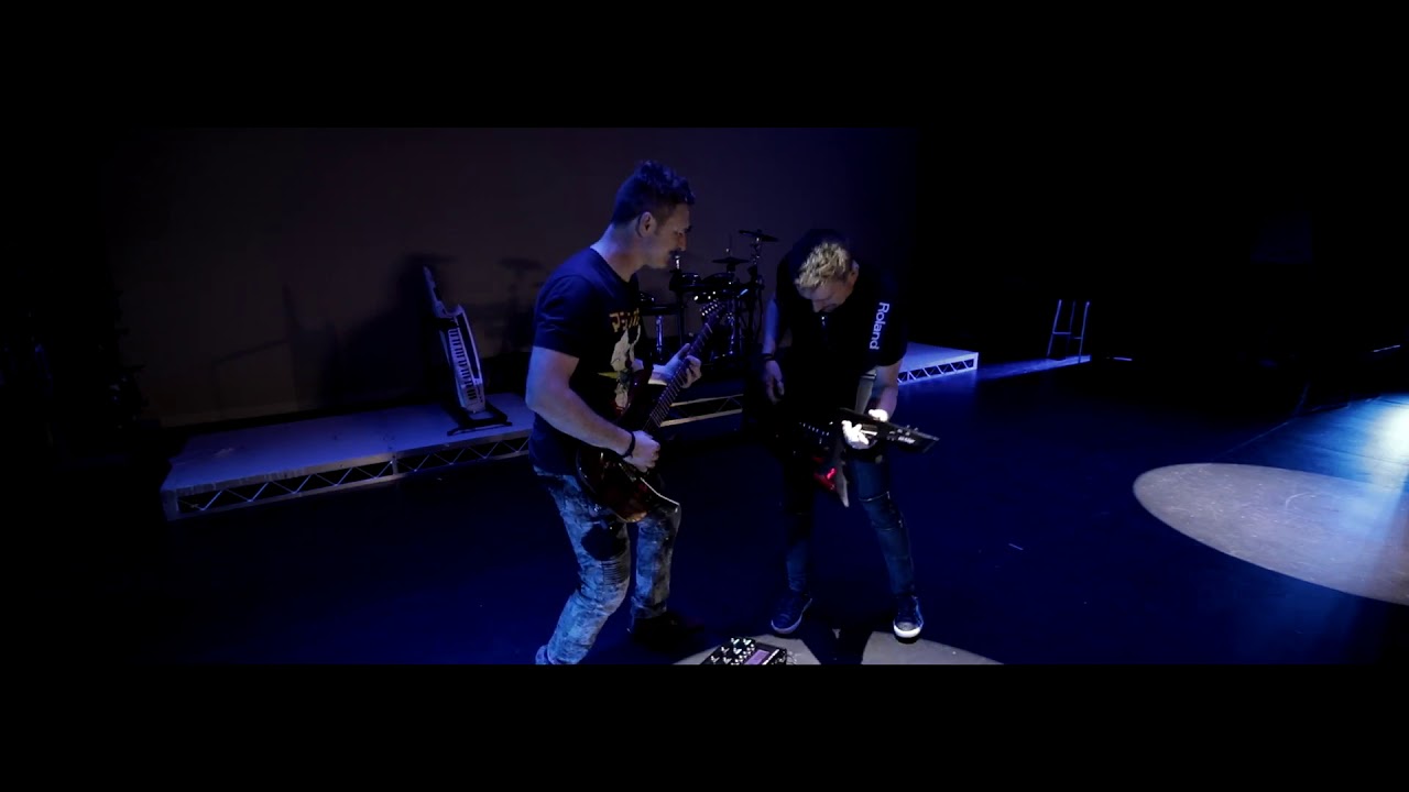 Roland AX Edge Keytar vs Guitar! Duel - YouTube