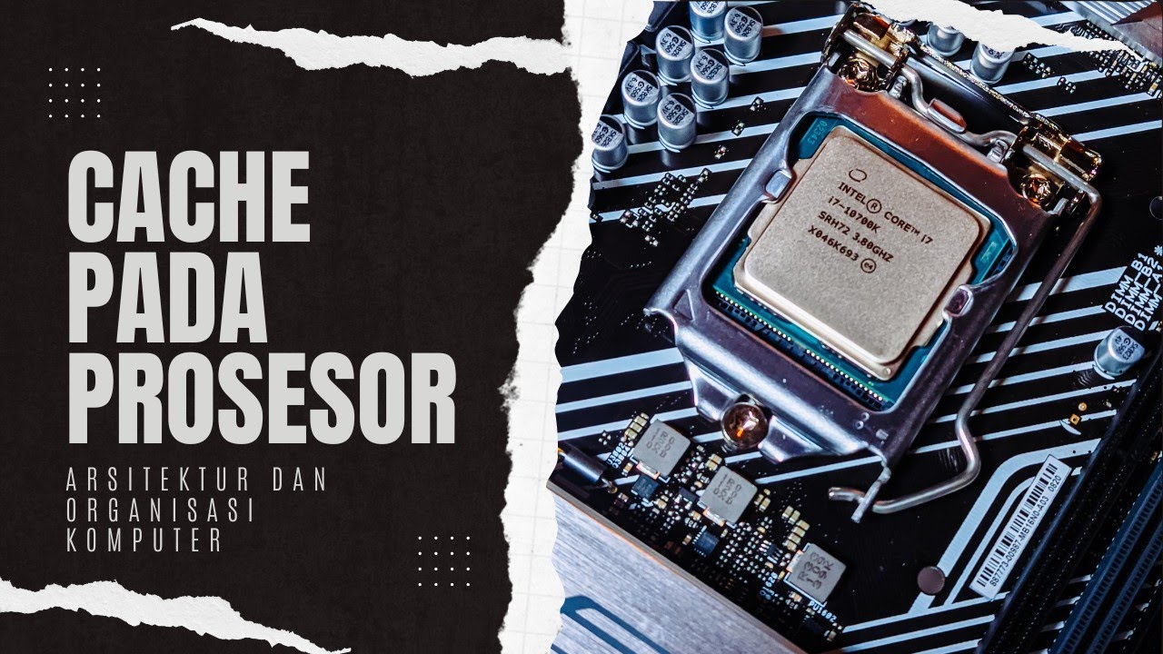 CACHE MEMORY PADA PROSESOR KOMPUTER #tugaskuliah - YouTube
