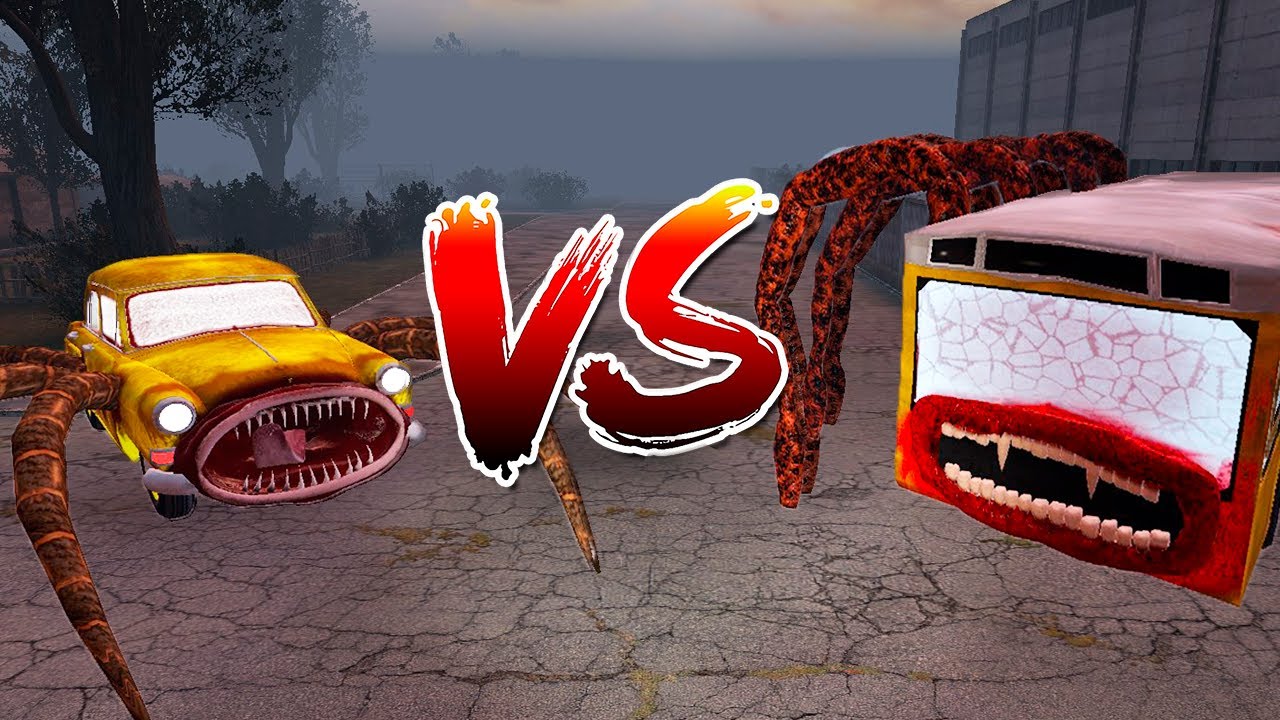 too realistic BUS EATER VS too realistic CAR EATER - YouTube