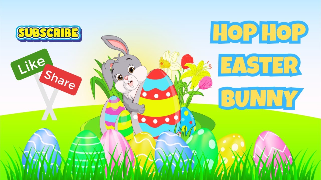 Hop Hop Easter Bunny ! #EasterBunny #NurseryRhymes #KidsSongs # ...