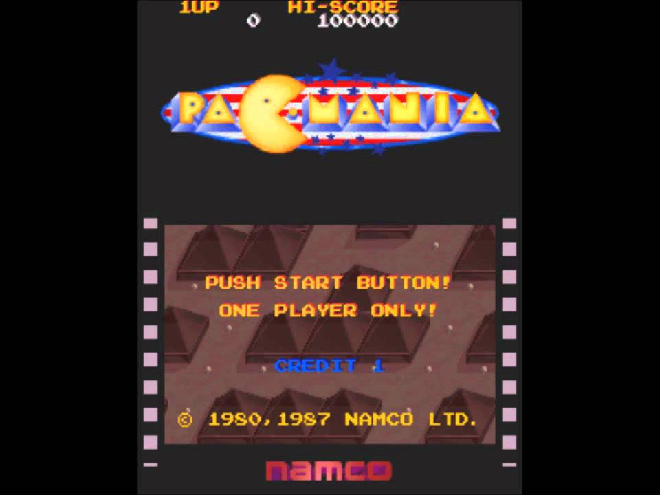 Pac-Mania (Arcade) Music- Jungly Steps - YouTube