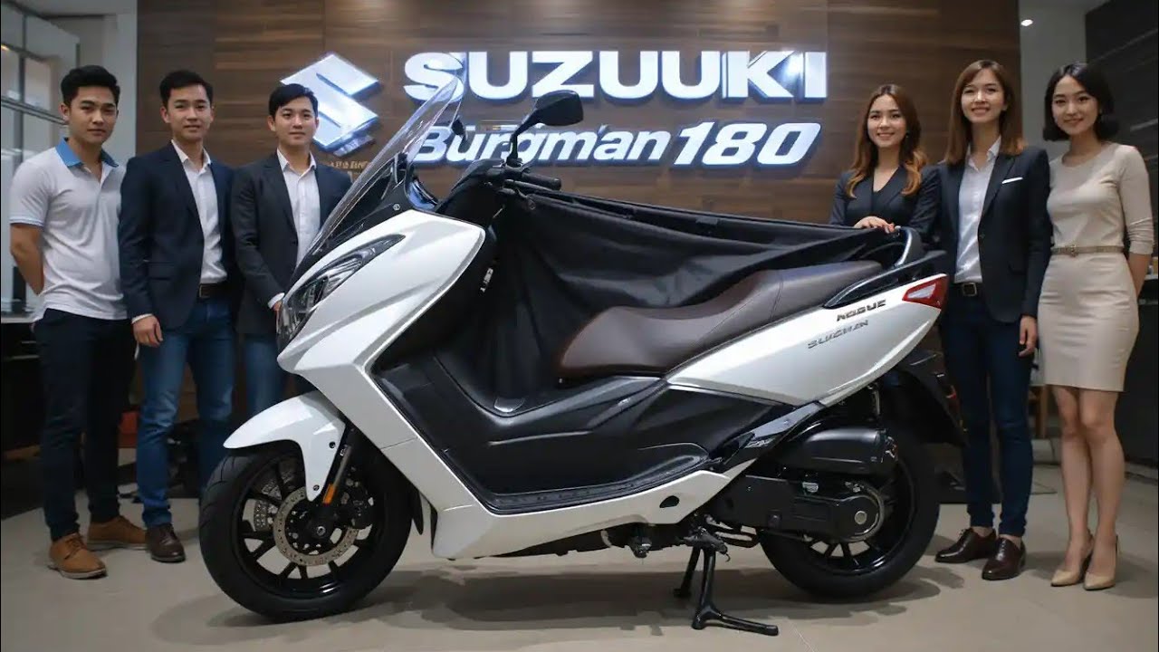 Finally Launched (2025) Suzuki Burgman 180 – Full Details & First Look ...