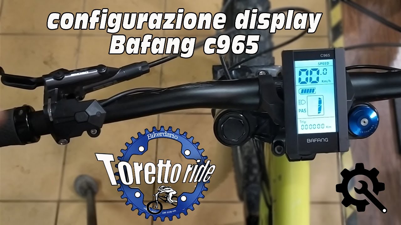 Configurazione Display Bafang c965 - YouTube