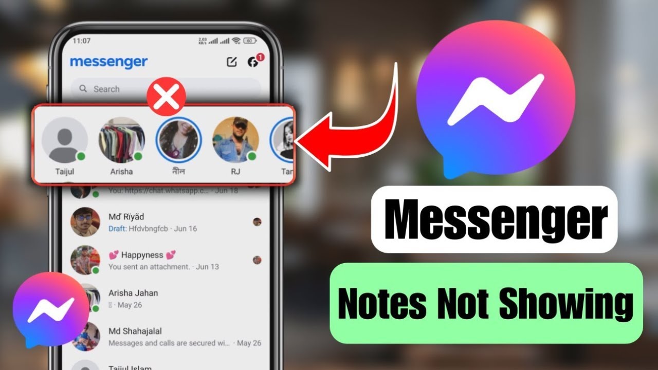 How To Fix Messenger Notes Not Showing | Messenger Notes Problem ...