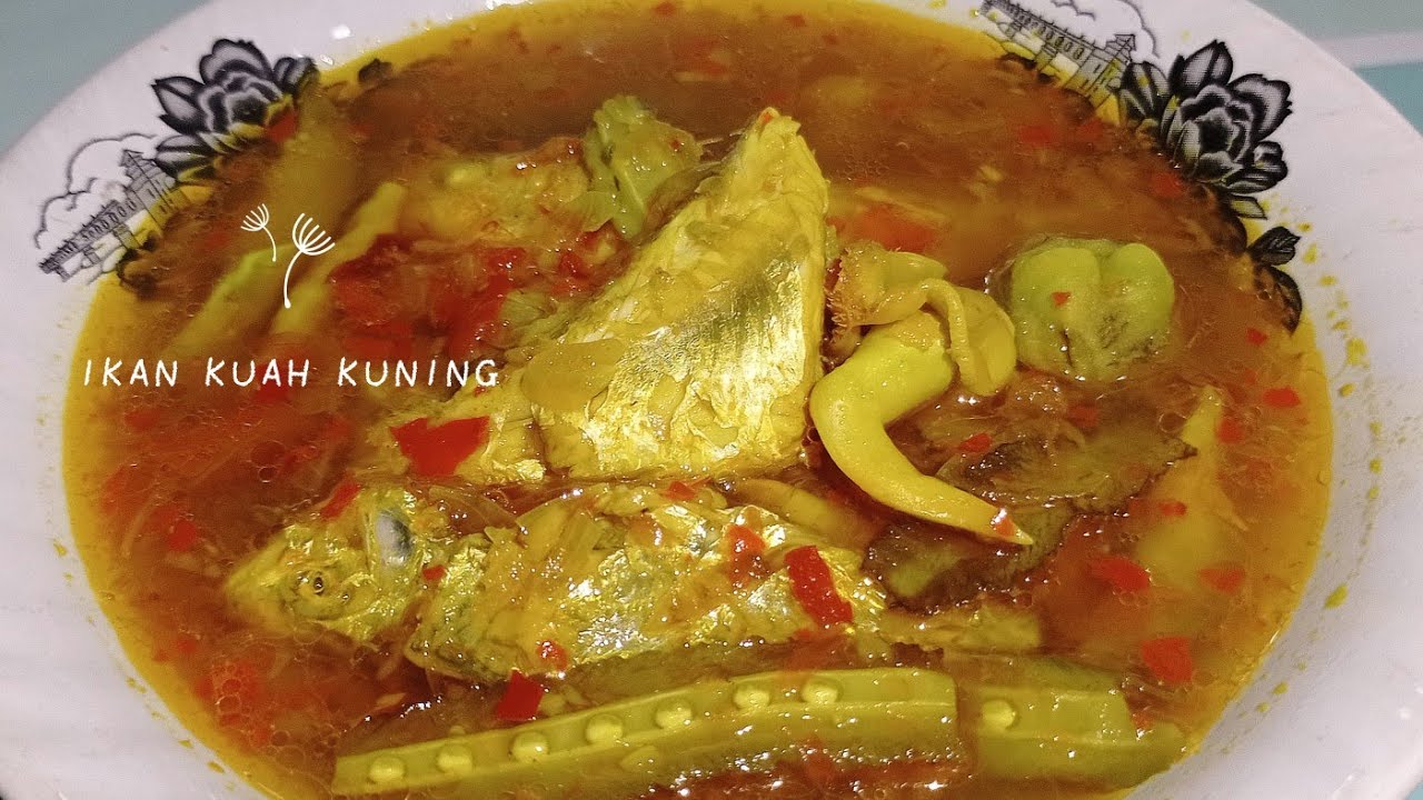 ikan laut dan kerang kuah pindang|asem pedes - YouTube